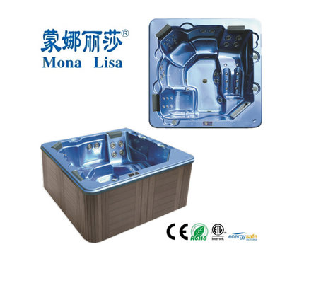 Monalisa M-3327 square aqua hydro SPA hot tub outdoor whirlpool massage tub European style SPA tub woman lady popular