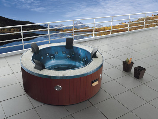 Monalisa M-3329 round circular SPA hot tub romantic whirlpool outdoor SPA tub best selling SPA tub hotel home garden