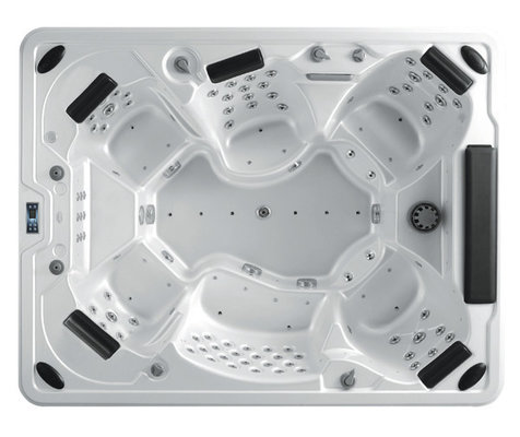 Monalisa M-3342 hydrotherapy whirlpool massage SPA bathtub for 6 persons hydro swimming pool massage tub
