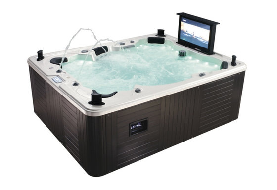 Monalisa M-3342 hydrotherapy whirlpool massage SPA bathtub for 6 persons hydro swimming pool massage tub