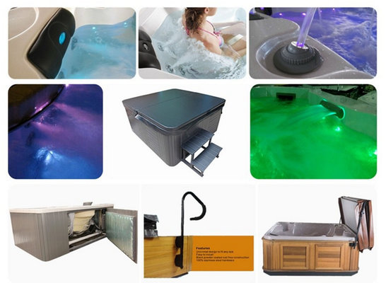 Monalisa M-3344 outdoor SPA hot tub famous European style 2 persons SPA tub swim pool massage bathtub triangle massage