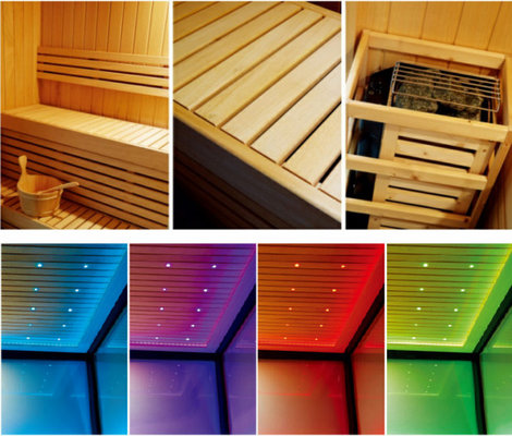 Monalisa M-6043 dry sauna room European style sauna enclosure for adults sauna house Western style family sauna room