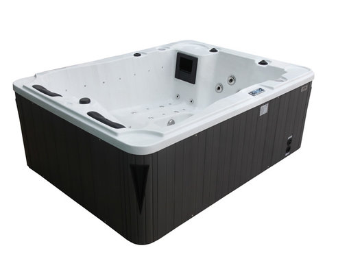 Monalisa M-3371A outdoor massage hot tub with LED hydro massage bathtub wholesale manufacturer