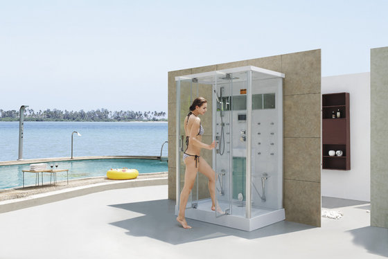 Monalisa M-8226 acrylic material shower and steam room intelligent steam massage sauna room shower and steam cabin