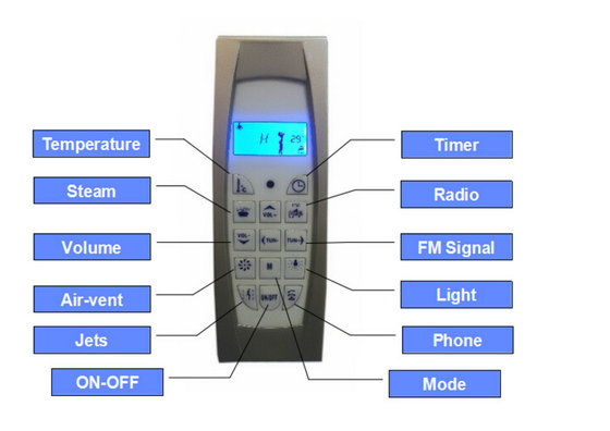 Monalisa M-8288 steam room for 2 persons steam shower room steam shower cabin luxury shower enclosure