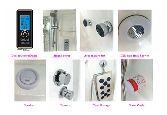 Monalisa M-8288 steam room for 2 persons steam shower room steam shower cabin luxury shower enclosure
