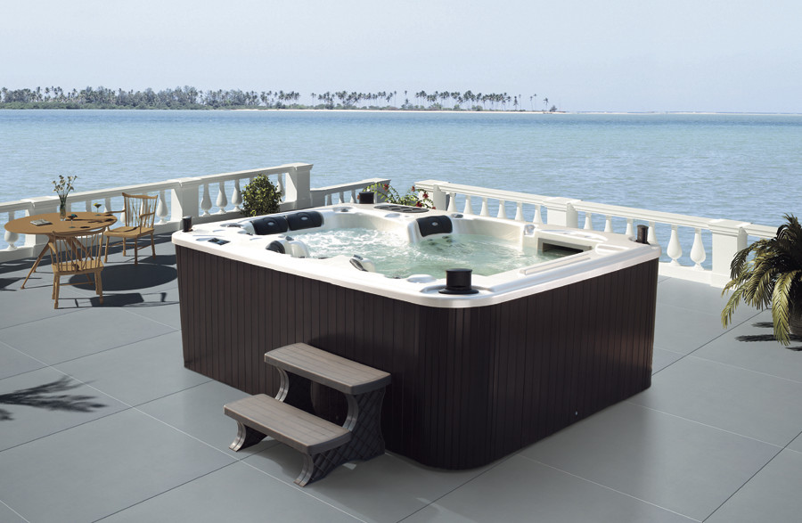 Monalisa M-3307 deluxe massage hot tub whirlpool SPA tub sexy outdoor SPA pool for 4 persons SPA factory China