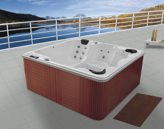 Monalisa M-3312 square hot tub hydro massage bathtub intelligent USA Balboa control system swim SPA pool manufacturer