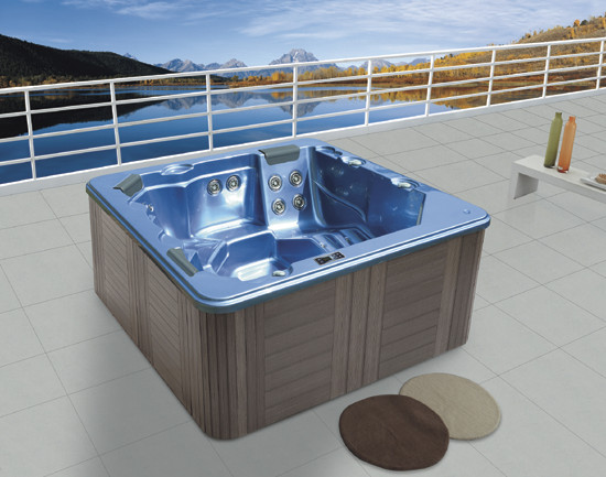 Monalisa M-3327 square aqua hydro SPA hot tub outdoor whirlpool massage tub European style SPA tub woman lady popular