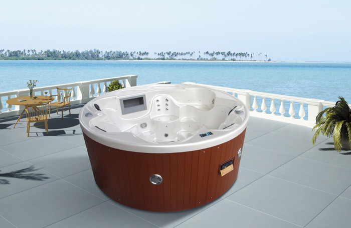 Monalisa M-3356 round SPA tub outdoor sexy SPA hot tub whirlpool SPA bathtub for 5 persons hydro massage