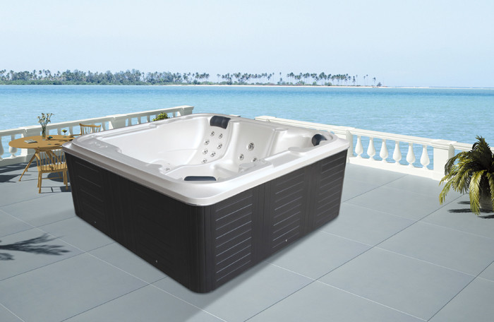 Monalisa M-3363 Western style massage hot tub whirlpool tub outdoor SPA bathtub 6 adults massage tub luxury SPA Japan