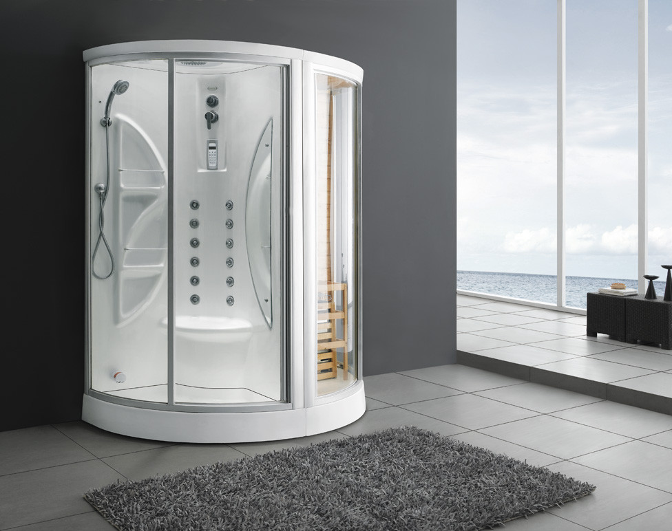 Monalisa M-8258 wet and dry sauna room steam saunas room steam room with sauna combined sauna enclosure steam sauna
