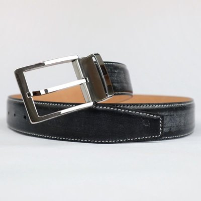 Monisa British THOMAS WARE&SONS LTD Horse Rein Leather Stainless Steel Pin Buckle Men's Leather Belt