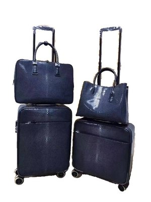 Leather Suitcase Business Leather Trolley Case Male Universal Wheel Female Suitcase Boarding Case