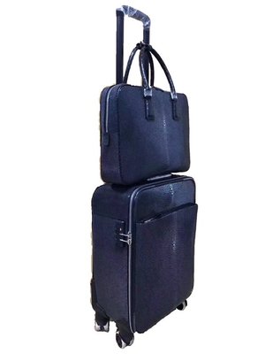 Leather Suitcase Business Leather Trolley Case Male Universal Wheel Female Suitcase Boarding Case