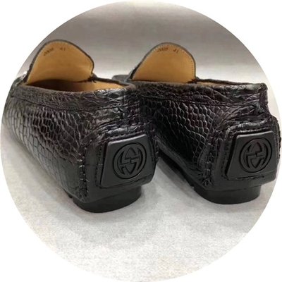 Thailand Crocodile Leather Shoes Men's Genuine Leather Breathable Beanie Shoes Authentic Business Casual Low-Top Shoes