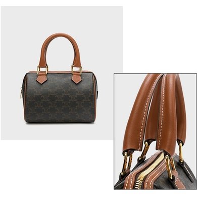 Light luxury exquisite fashion old flower Arc de Triomphe handbag new