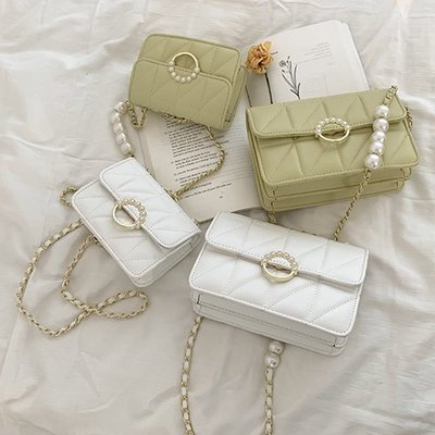 Crossbody bag female summer 2022 new trendy fashion rhombus chain bag shoulder small square bag