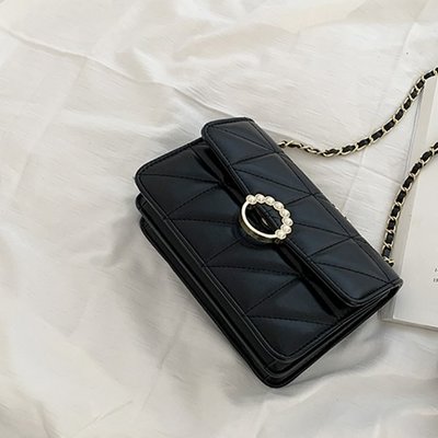 Crossbody bag female summer 2022 new trendy fashion rhombus chain bag shoulder small square bag