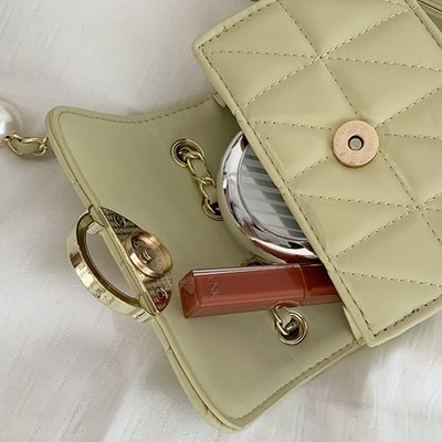 Crossbody bag female summer 2022 new trendy fashion rhombus chain bag shoulder small square bag