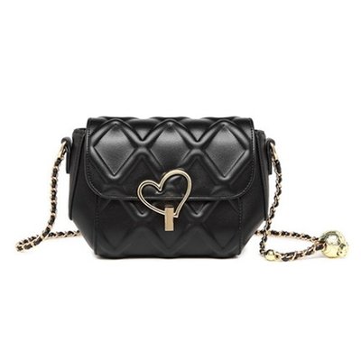 Women's Bag New Fashion All-Match Diamond Gold Ball Chain Texture Single Shoulder Messenger Bag