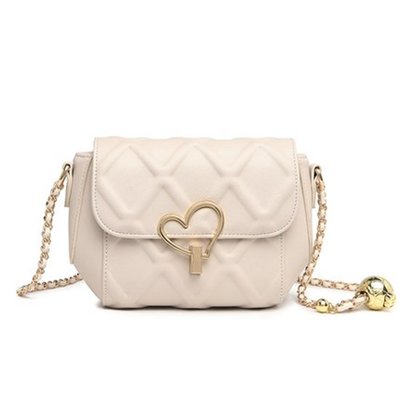 Women's Bag New Fashion All-Match Diamond Gold Ball Chain Texture Single Shoulder Messenger Bag