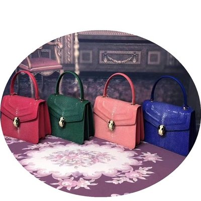 Pearl Fish Skin Women's Bag Leather Portable Organ Bag Women's 2022 New Trendy Luxury All-Match Shoulder Messenger Bag