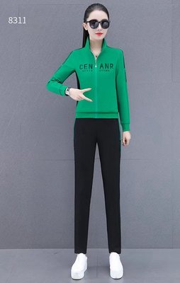 Casual Sports Suits Women's 2022 Autumn New Fashion Spring And Autumn Two-Piece Suit