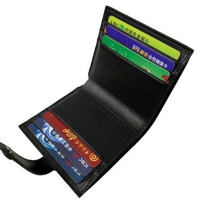 Real Crocodile Leather Wallet Short Leather Multi-Card Card Holder New Leather Wallet Buckle Wallet Unisex