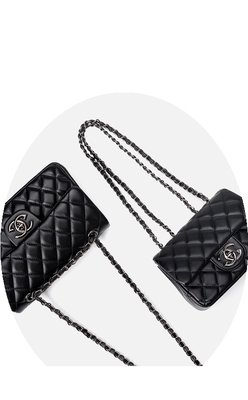 Leather Fashion Women's Bag New Trend Line Diamond Chain Bag Small Fragrance Style Shoulder Messenger Bag