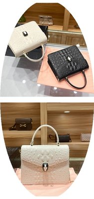 Leather Crocodile Pattern Snake Head Envelope Bag Shoulder Bag Premium Sense Handbag Women