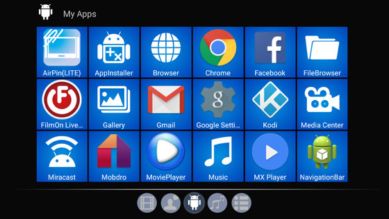 Hot selling kodi 17.0 android 7.1 T95N
