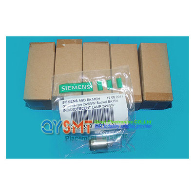 SMT spare parts Original  New SIEMENS INCANDESCENT LAMP 24V 5W 00321320 S01
