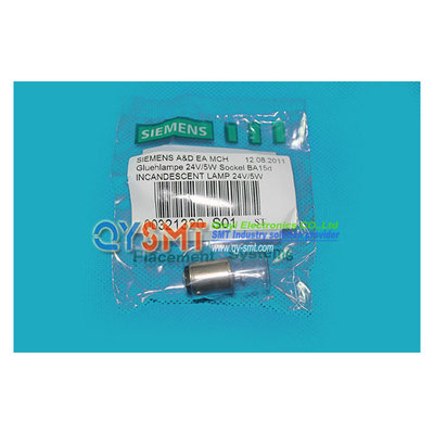 SMT spare parts Original  New SIEMENS INCANDESCENT LAMP 24V 5W 00321320 S01