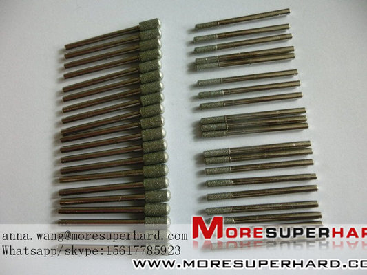 Electroplated Diamond Grinding Head Mounted Point Bit for granite