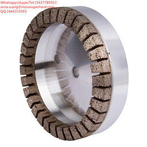 Metal Bond Glass continuous diamond grinding cup wheel for straight line edge machine