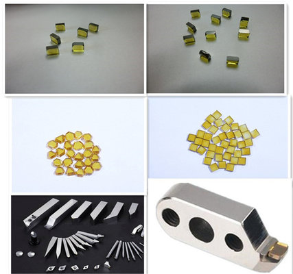 Square shape Mono HPHT Diamond Plate for diamond dresser tools