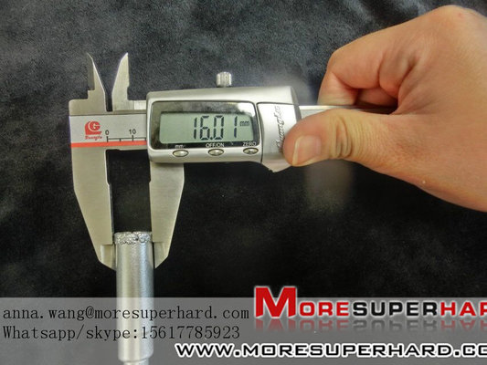 V-tech vacuum brazed stone and ceramic cutting diamond core drill bits