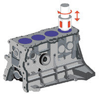 Honing stick for cylinders in the engine block,Engine Block/Cylinder Head Tools,Honing Sticks for Hydraulic Cylinder