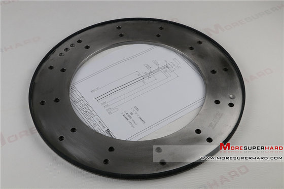 Vit CBN Grinding Wheel for Cleaning Up the End of Shaft,vitrified bond cbn grinder wheel