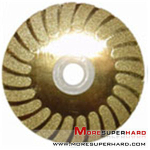 125 Mm Sintered Turbo Hot Press Diamond Cutting Blades For Tiles GB Standard