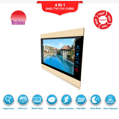 Door villa video intercom system best quality interphone with camera gold video door bell
