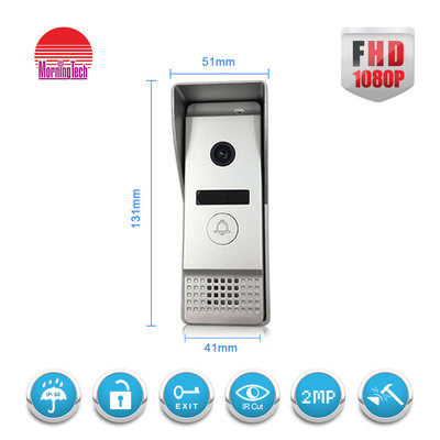 Door villa video intercom system best quality interphone with camera gold video door bell
