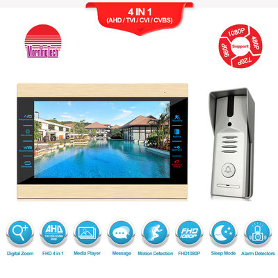 Wired video camera doorbell metal video interphone intercom for villa/home/office/apartment