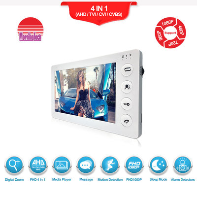 Morningtech 7 Inch manual Button Video Door Phone ,intercom door opening system HD doorbell