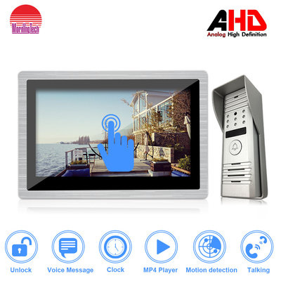 villa video intercom CE FCC ROHS Certification 100-240V power 7 inch video door phone system