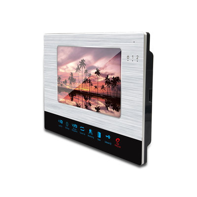 Promotion 4 Wired video door phone Support Max.32G SD Card for video recording Intercom