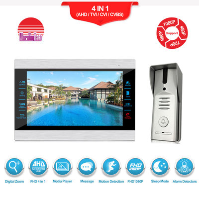 Villa/office/building/apartment security camera door phone 2.0MP waterproof door bell camera intercom system