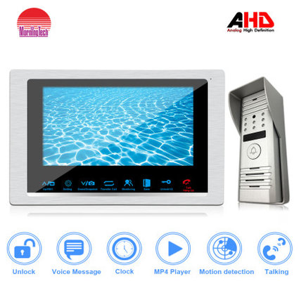 Morningtech 10inch Video intercom with CMOS camera for Two-way Intercom