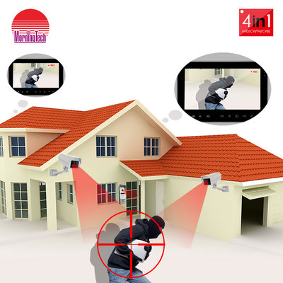 Home video  intercom system video door phone support infrared/GAS/smoke Alarm